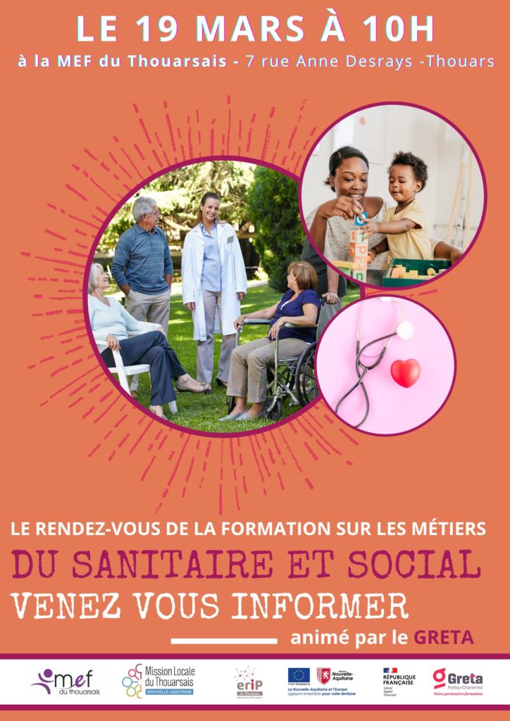 Les rendez-vous de la formation sur les métiers du Sanitaire et Social - Maison de L'Emploi et ...